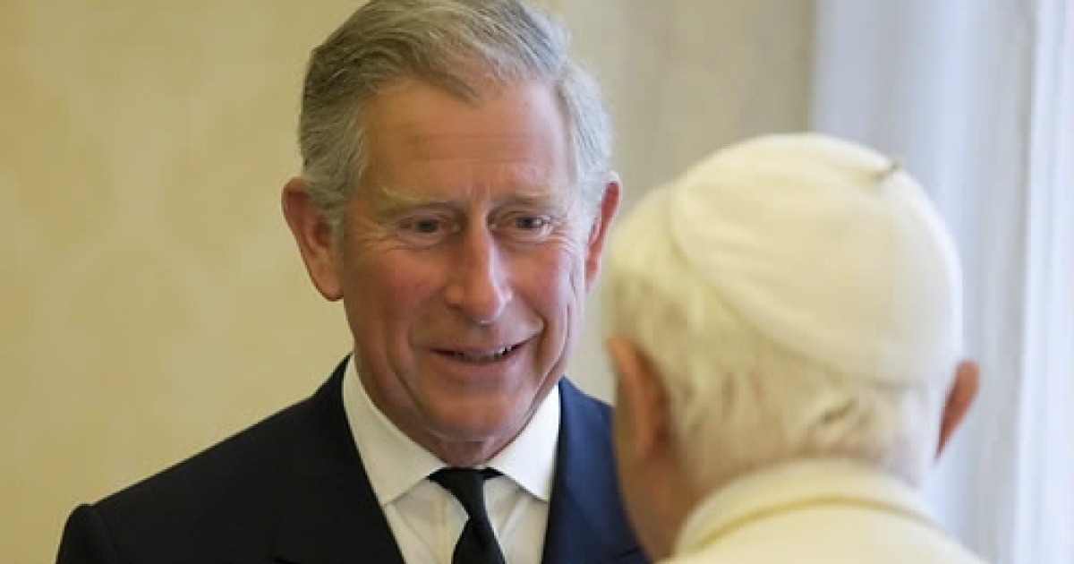 VATICAN BRITAIN PRINCE CHARLES MEETS POPE