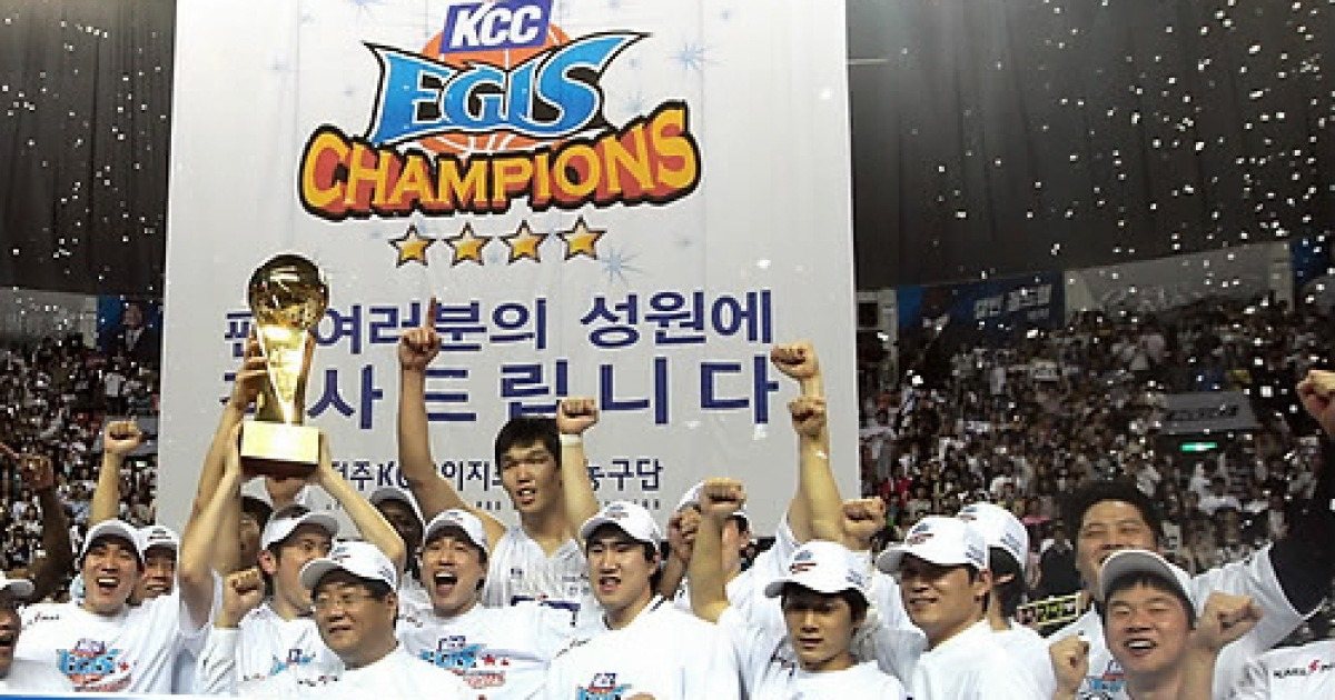 KCC 2008-2009 프로농구 우승