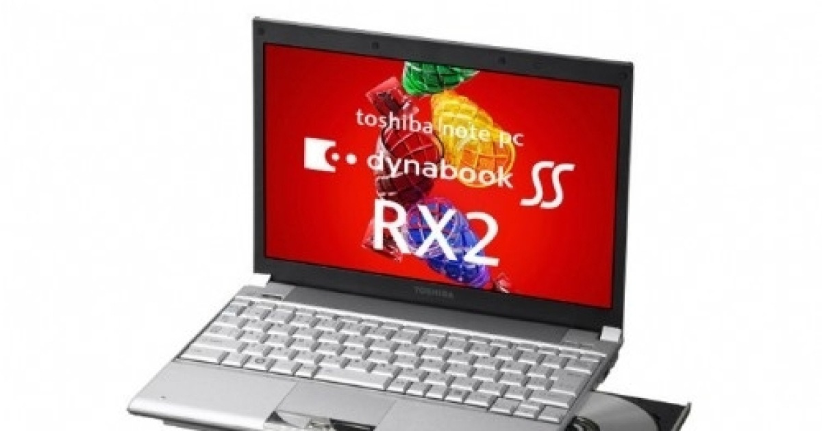 512GB SSD 탑재, 도시바 다이나북 SS RX2
