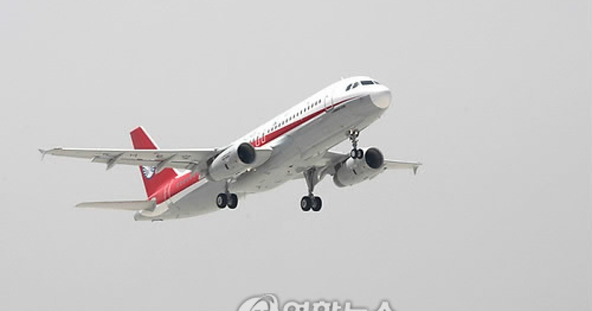 CHINA A320 TEST FLIGHT