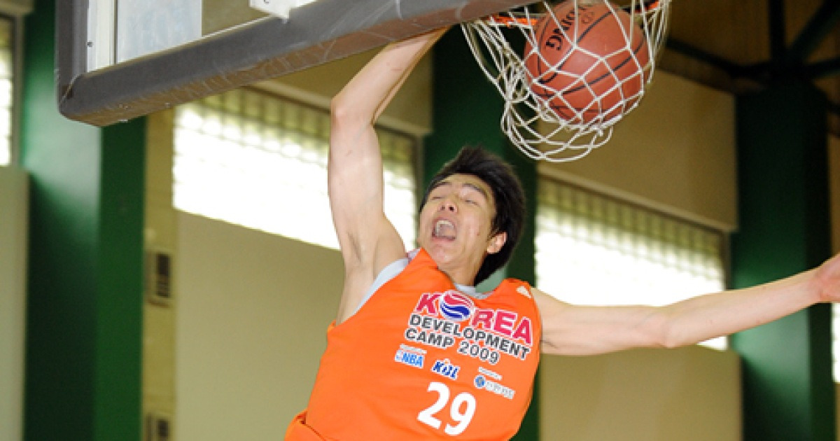 [KBL/NBA 농구캠프] 김종규 '슬램(SLAM)'
