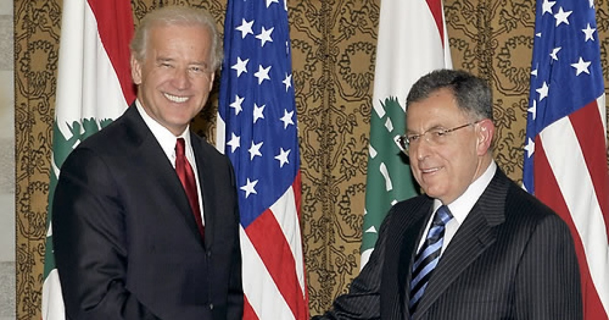 LEBANON US VICE PRESIDENT BIDEN