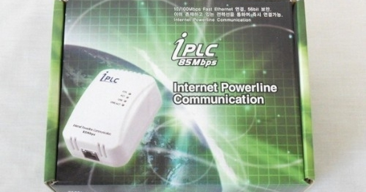 케이블 걱정없이 유선 네크워크 구축, iPLC SD8501