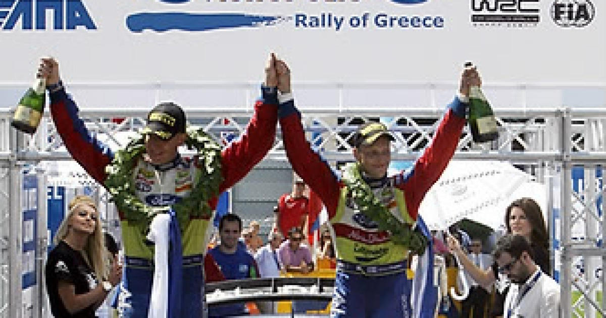 GREECE RALLY ACROPOLIS MOTOR RALLY