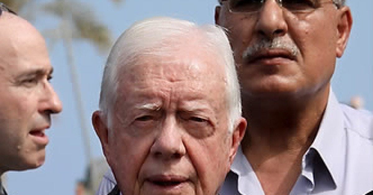 MIDEAST GAZA JIMMY CARTER