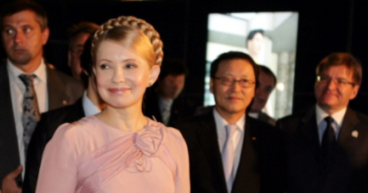 '티움' 찾은 율리아 티모센코