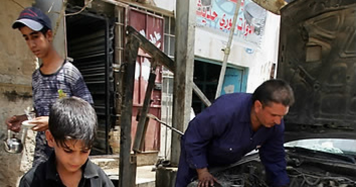 IRAQ ECONOMY CHILD LABOUR