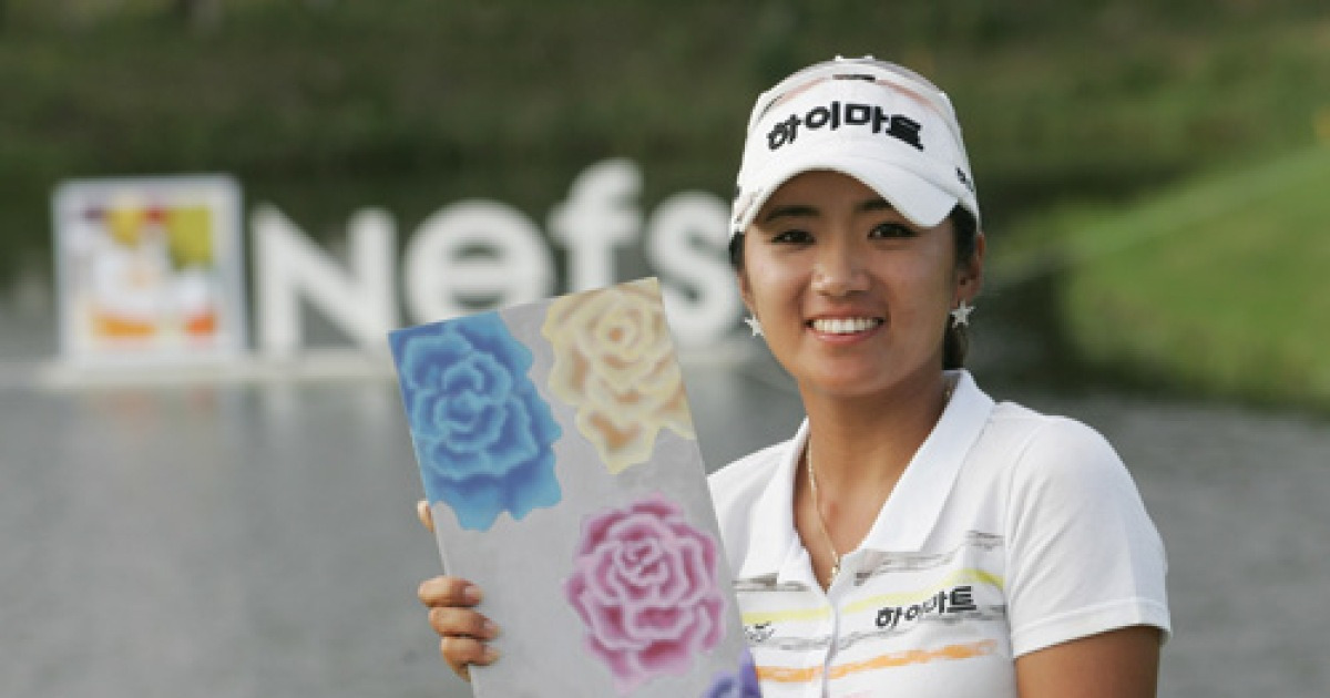 KLPGA투어 넵스마스터피스2009 우승자 이보미 인터뷰