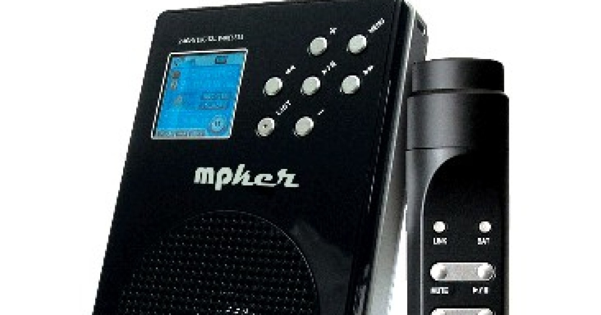 런컴, MP3P 내장 무선마이크 출시