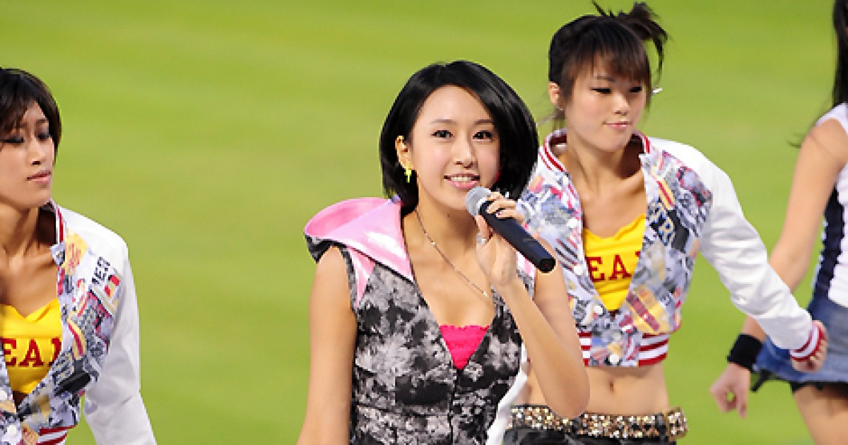 [사진]한영,'야구장 왔어요!'