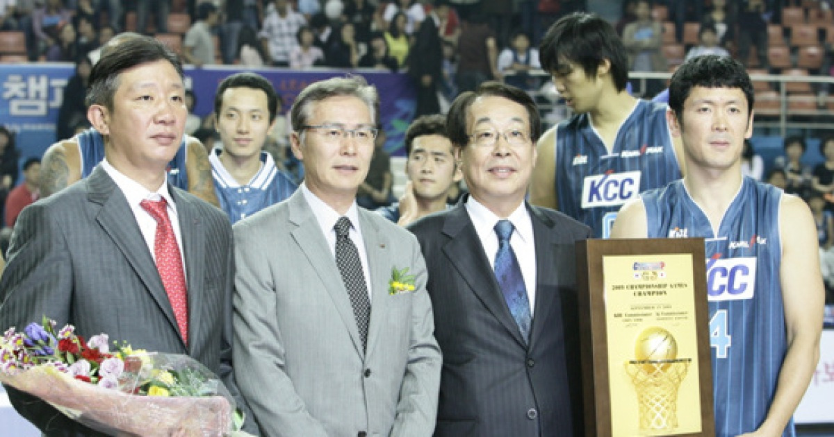 [KBL]'2009 한일 프로농구 챔피언전 KCC우승'
