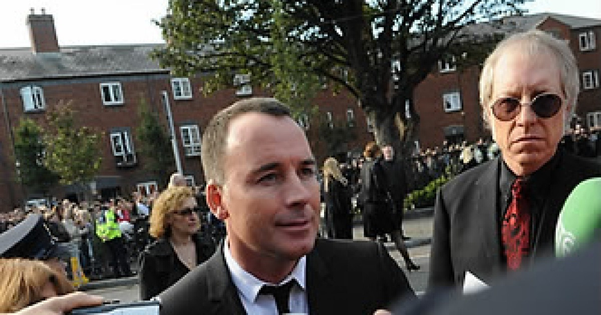 STEPHEN GATELY FUNERAL