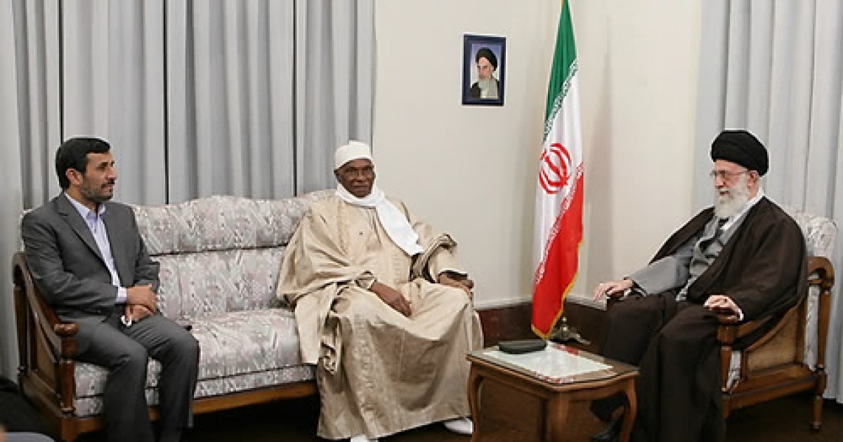 IRAN SENEGAL PRESIDENT WADE VISITS
