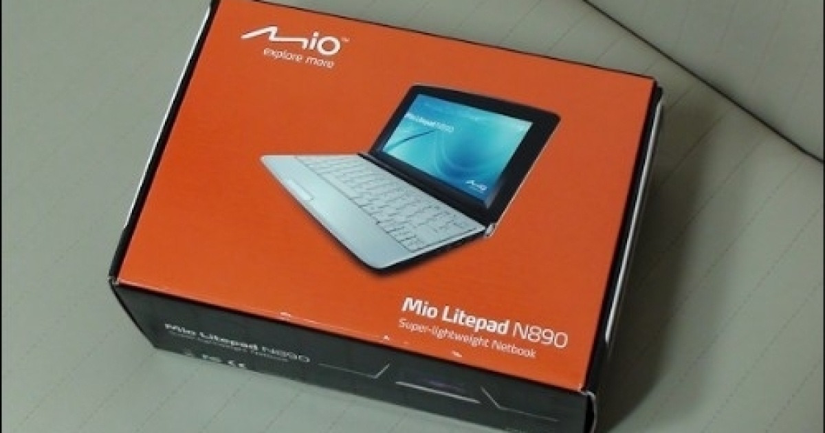 작고 가벼운 넷북, 미오테크놀로지 N890