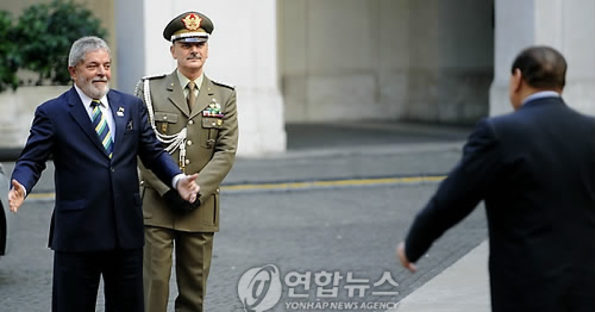 ITALY BRAZIL MEETING