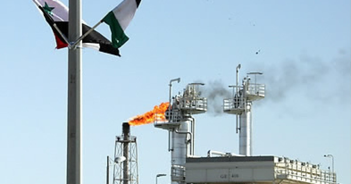 SYRIA ECONOMY GAS PLANT