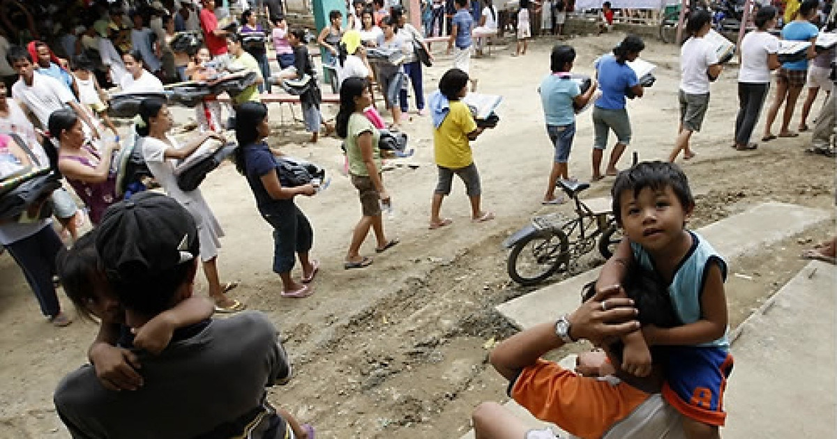 PHILIPPINES TYPHOON VICTIMS RELIEF OPERATIONS