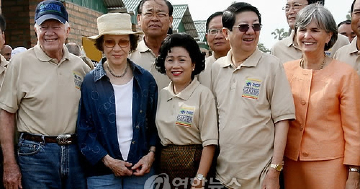 CAMBODIA HABITAT JIMMY CARTER