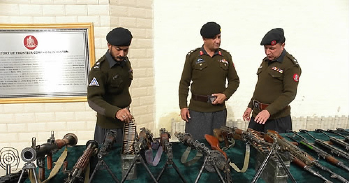 PAKISTAN POLICE AMMUNITION SEIZED