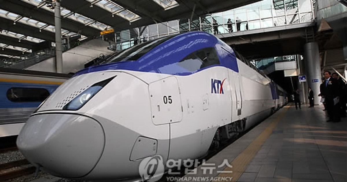 KTX 이용객 2억명 돌파..개통 5년8개월만