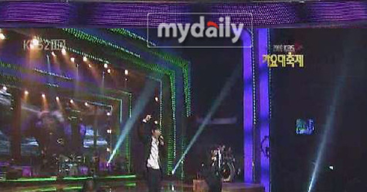 KBS가요대축제 습격한 '1박2일' 멤버들..KBS 가요대축제