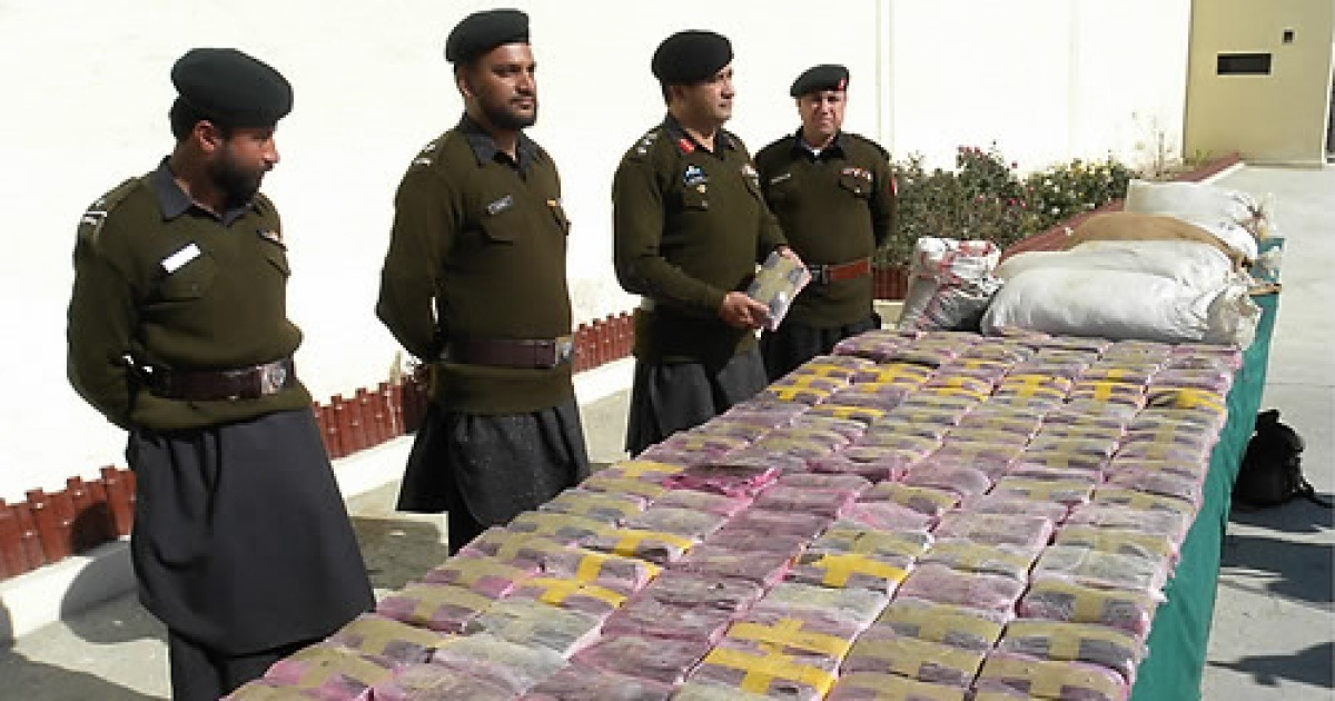 PAKISTAN HASHISH SEIZED