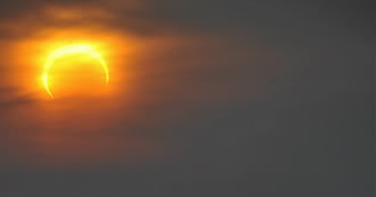 CHINA ANNULAR SOLAR ECLIPSE