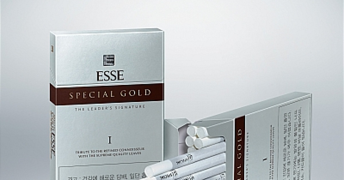 KT&G, 프리미엄 '에쎄 스페셜 골드 1mg' 출시