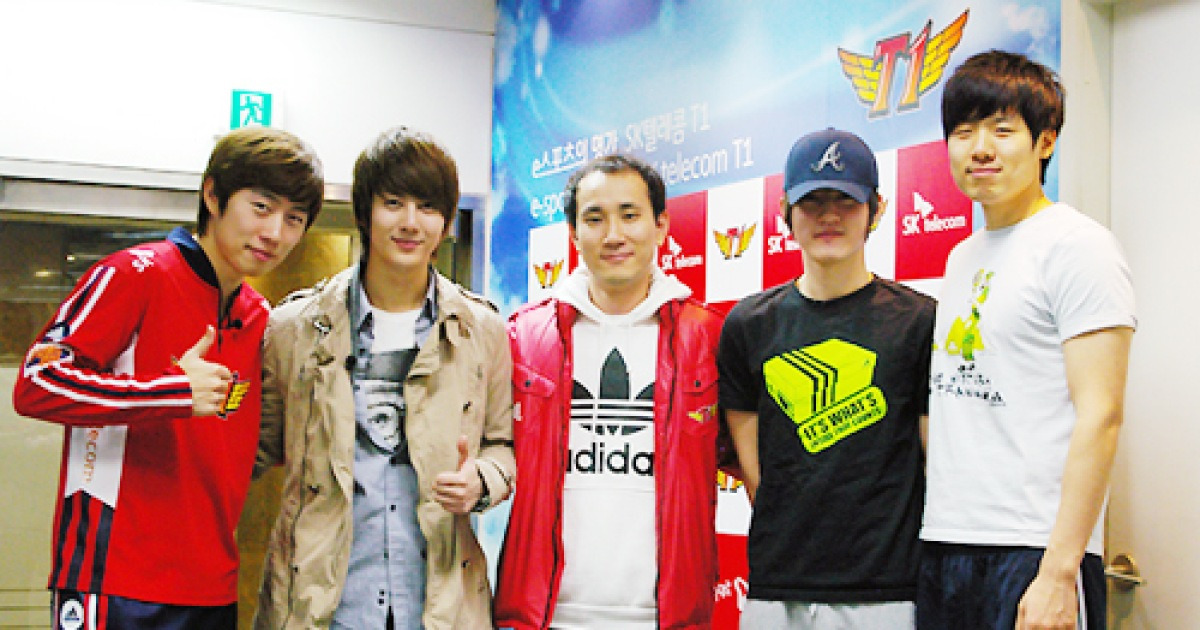 SS501 형준, 임요환-최연성과 댄스파티 벌여