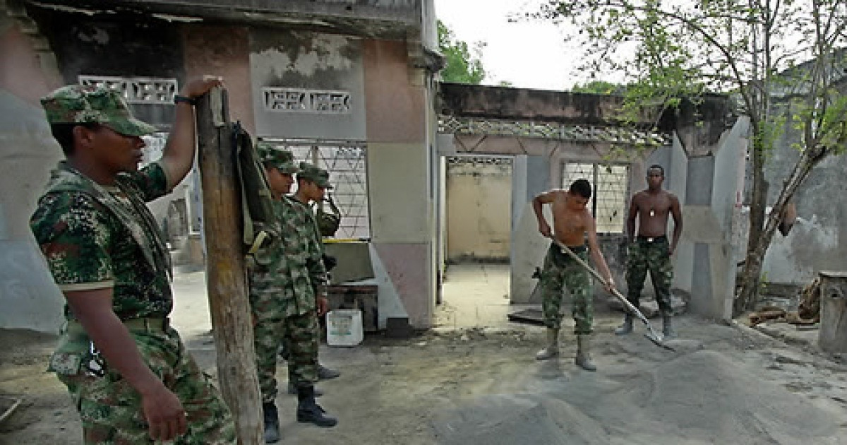 COLOMBIA 10TH ANNIVERSARY OF EL SALADO MASSACRE