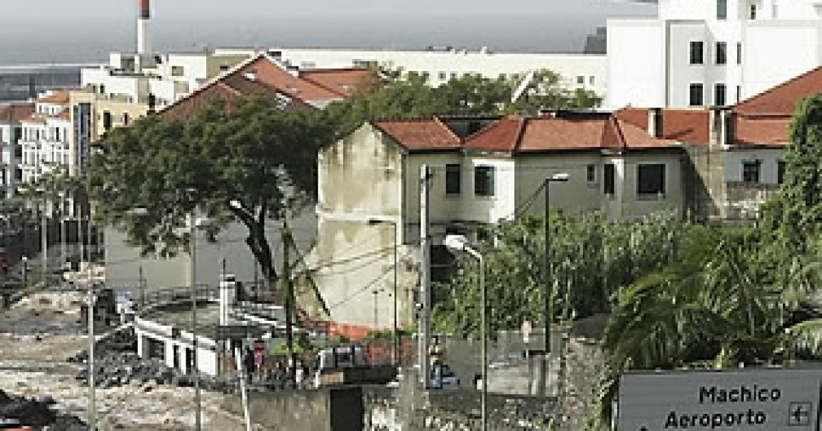 PORTUGAL WEATHER MADEIRA ISLAND AFTERMATH