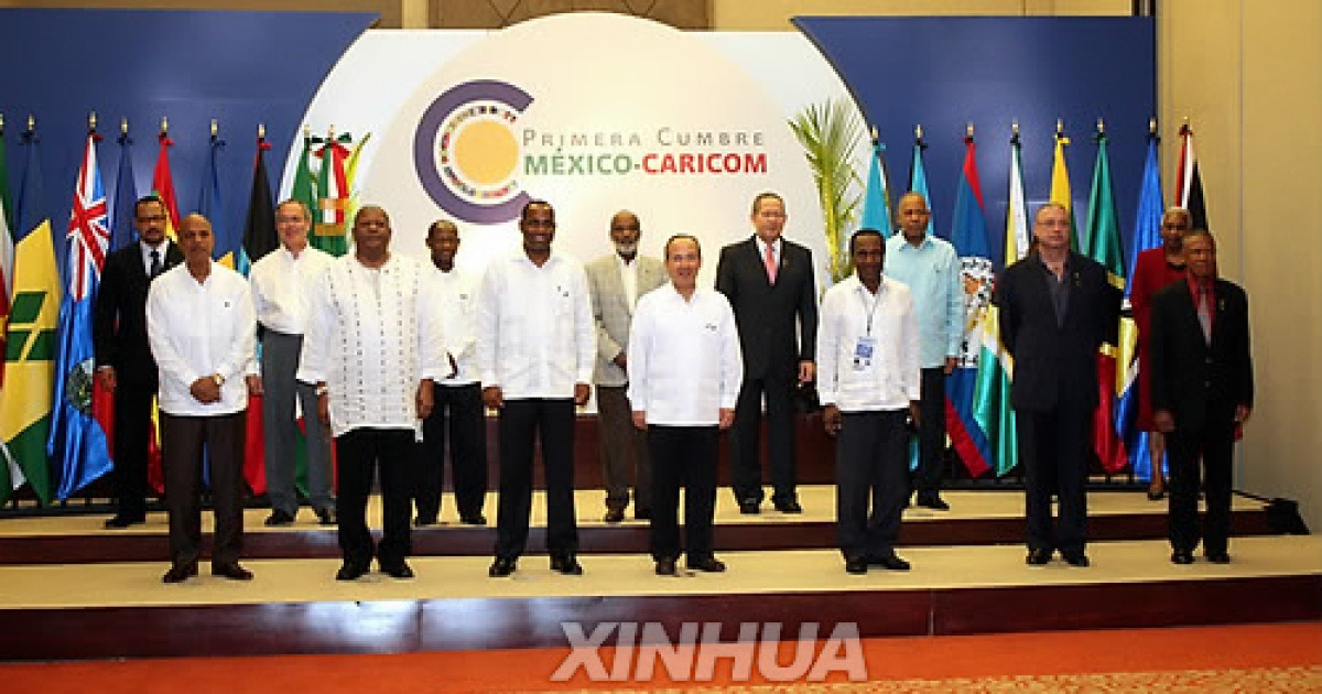(3)MEXICO-CARICOM SUMMIT-OPEN