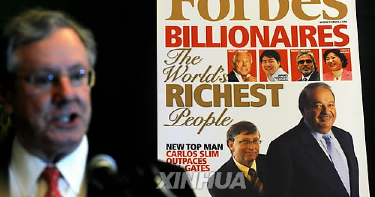 U.S.-"FORBES" MAGAZINE-BILLIONAIRE LIST