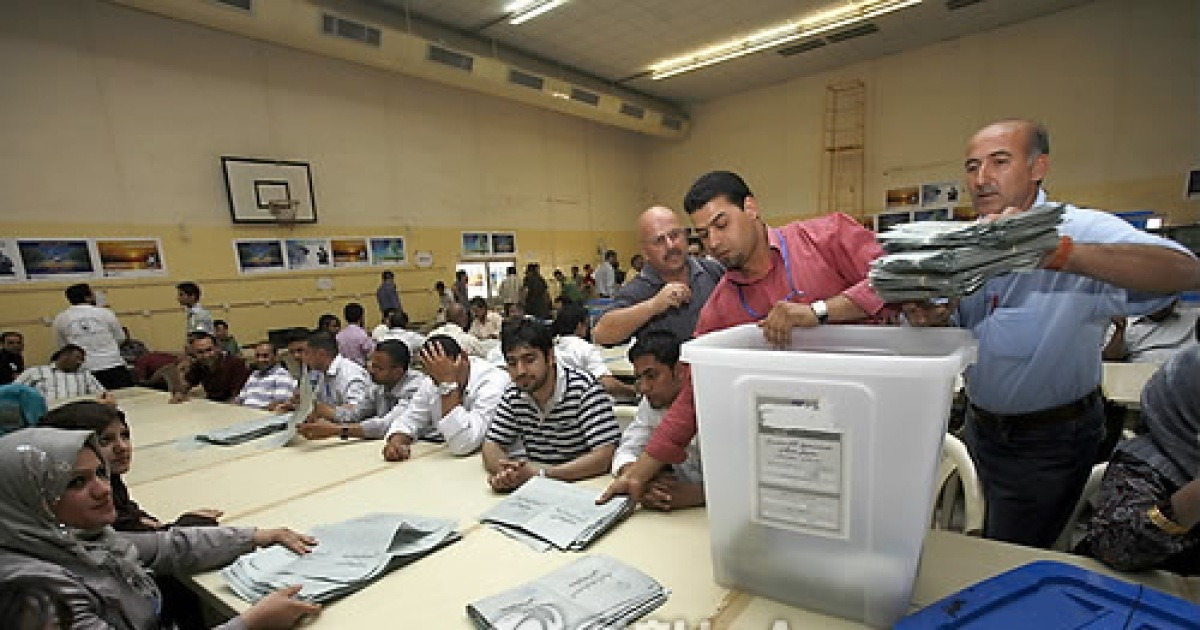 IRAQ ELECTIONS BALLOT COUNTING