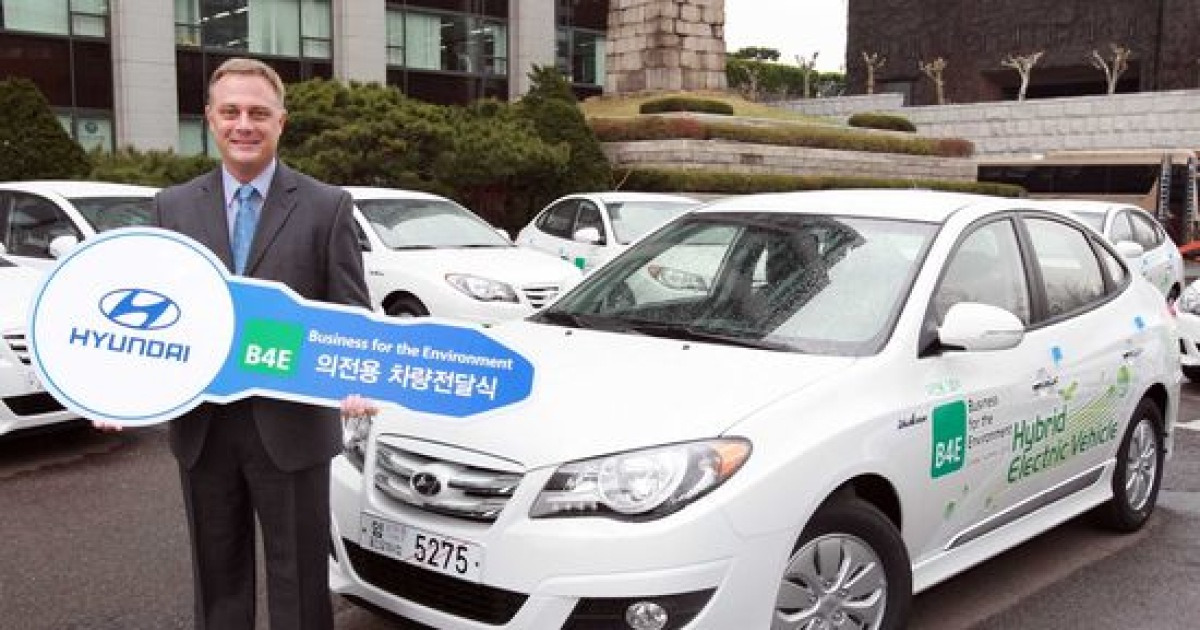 현대차 글로벌 환경행사 B4E에 친환경 차량 제공