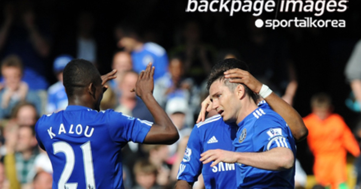 [EPL 37R] '드로그바·램파드 연속골' 첼시, 리버풀 2-0 제압