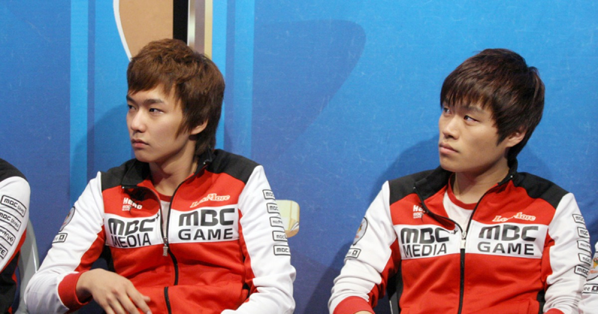 위메이드 vs MBC게임, 신한은행 프로리그 09-10 5R