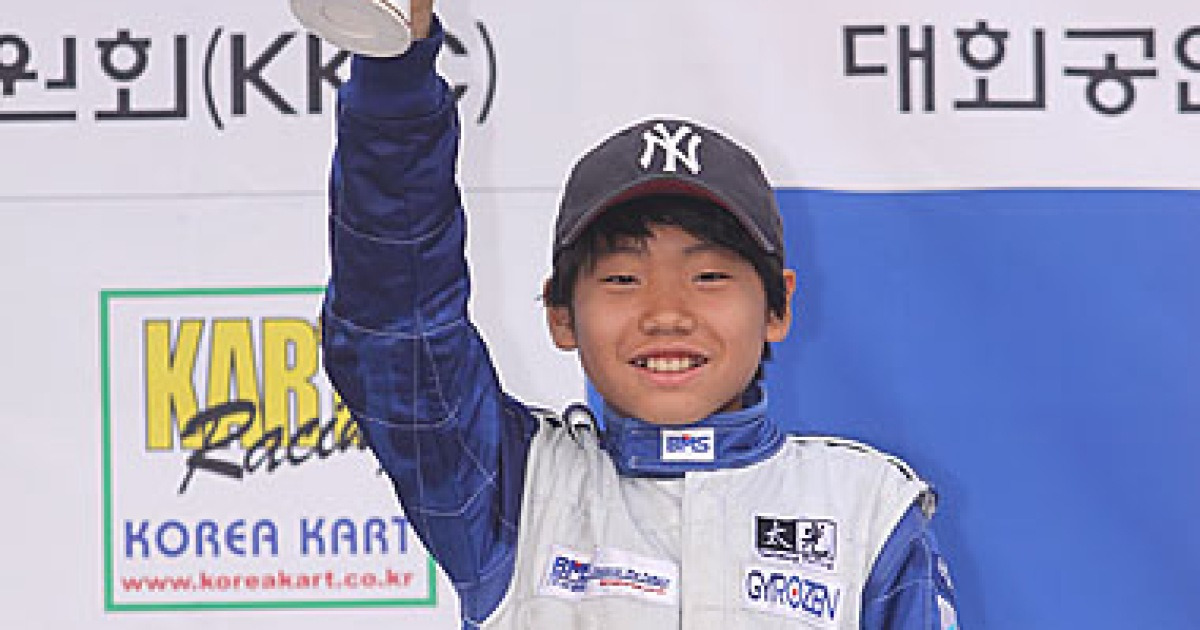 [KKC 3전] 드림레이서 이정민, 야마하 주니어 '우승'