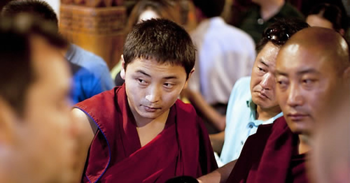 CHINA TIBET PROTEST MONK