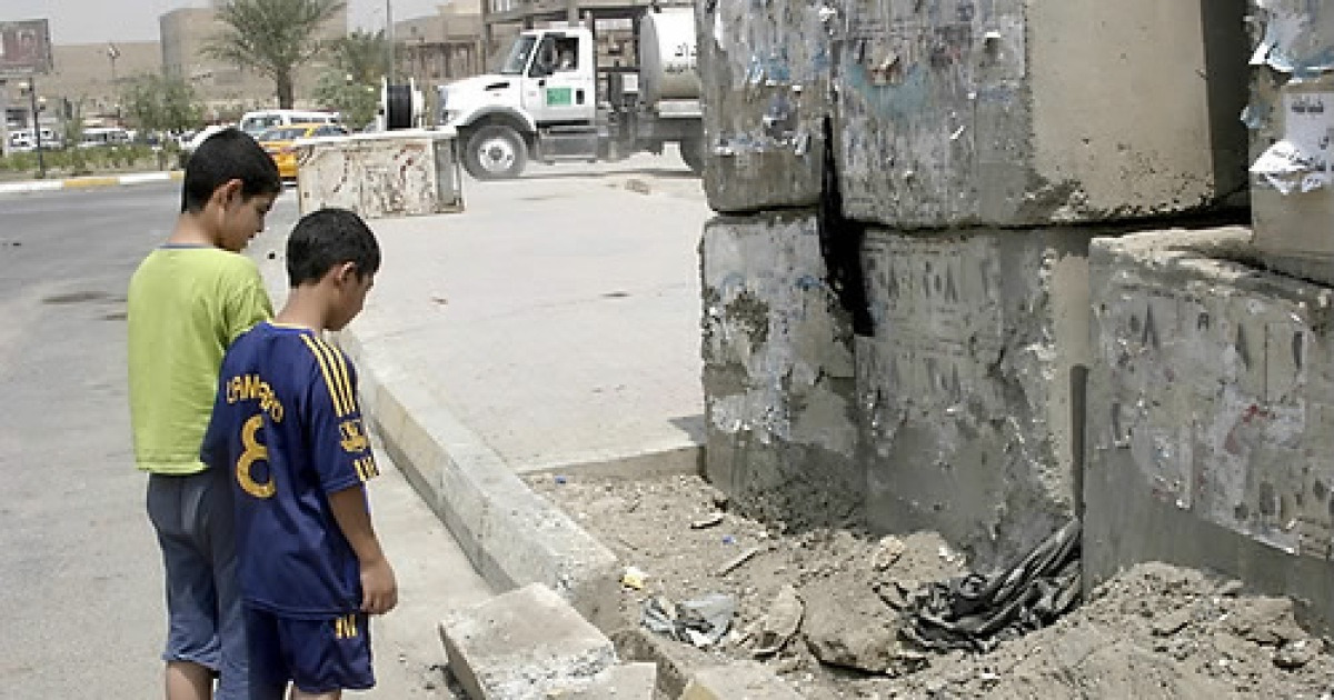 IRAQ BAGHDAD BOMB ATTACK AFTERMATH