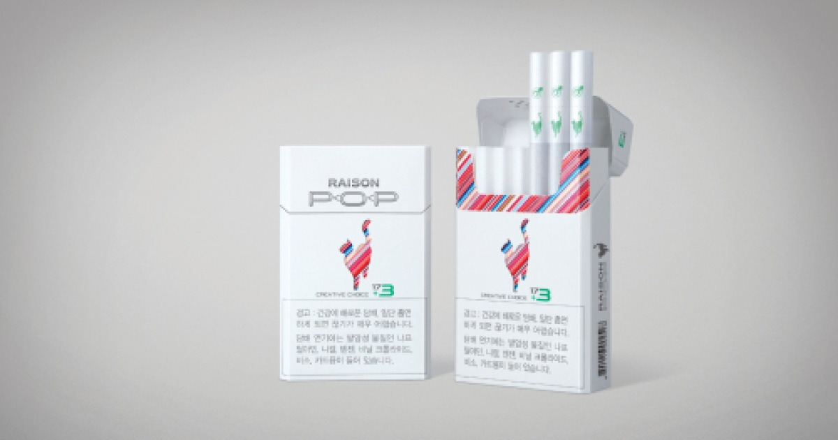 KT&G rolls out new Raison cigarette