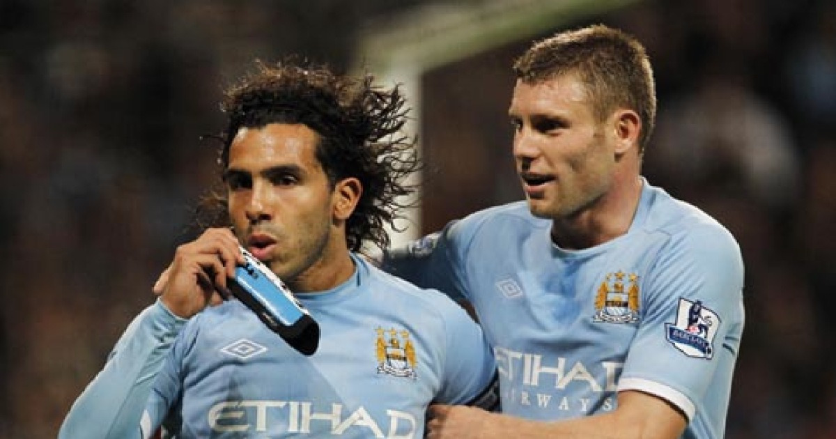 [EPL 2R] 맨시티, 리버풀 대파..테베즈 2골