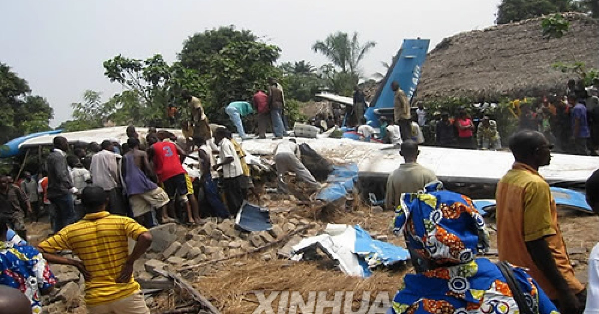 DR CONGO-PLANE CRASH-SHORTAGE-FUEL