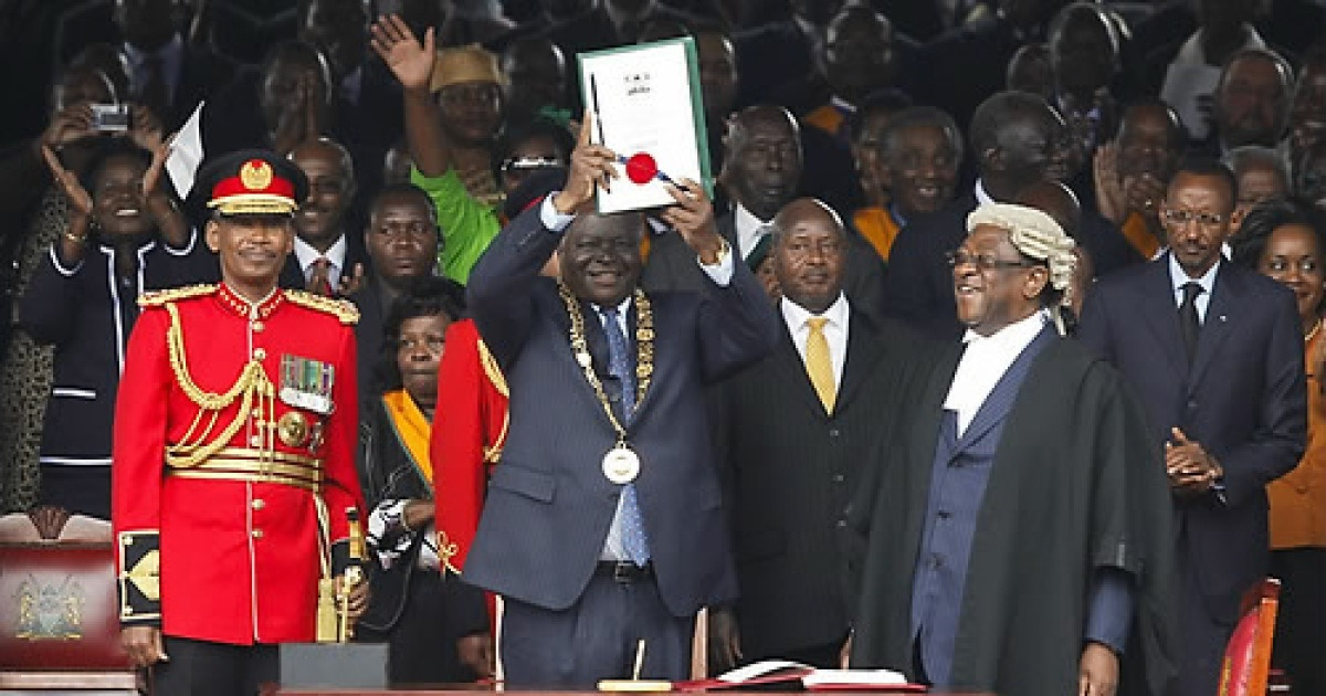 KENYA CONSTITUTION PROMULGATION