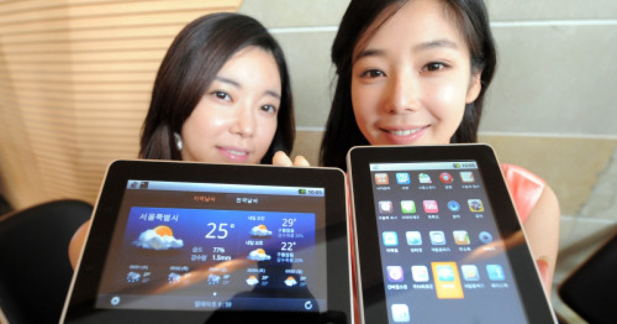 KT unveils first local tablet PC