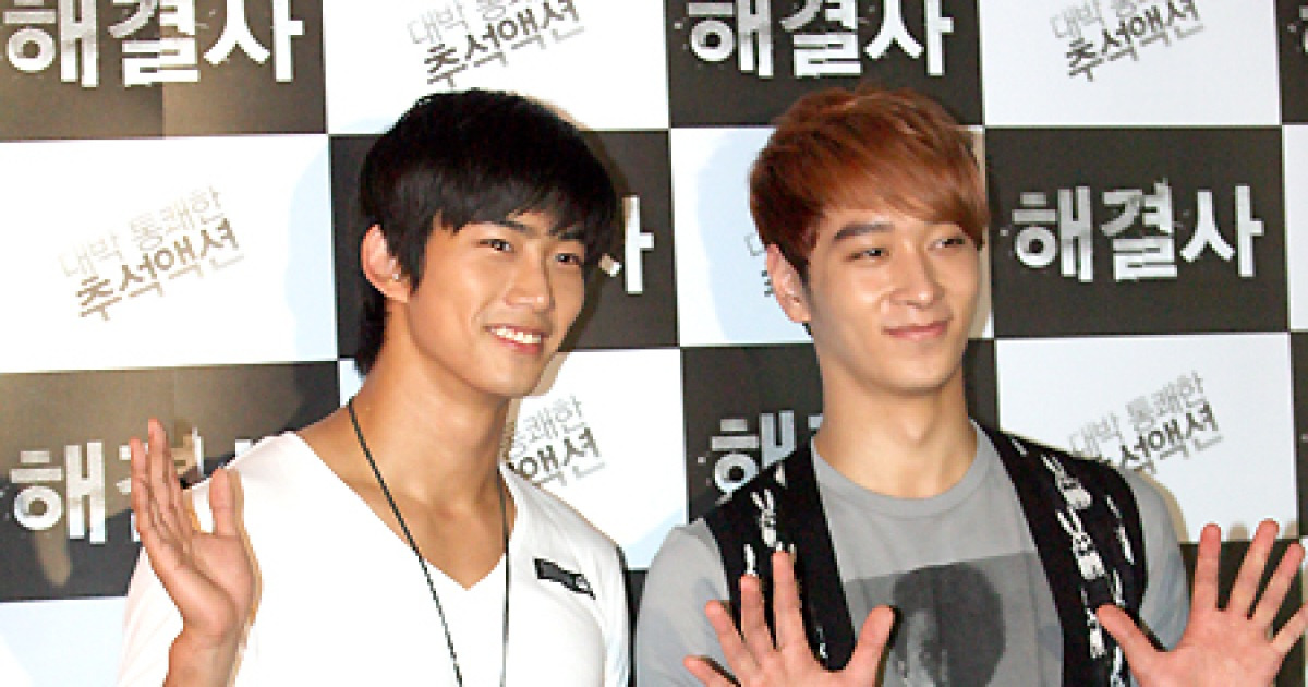 [MD포토] 2PM '해결사, 재미있게 볼께요'