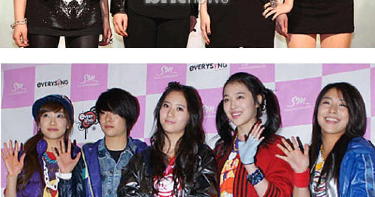 [스타vs스타] 진 모델이 진화하고 있다 '2NE1 vs f(x)'