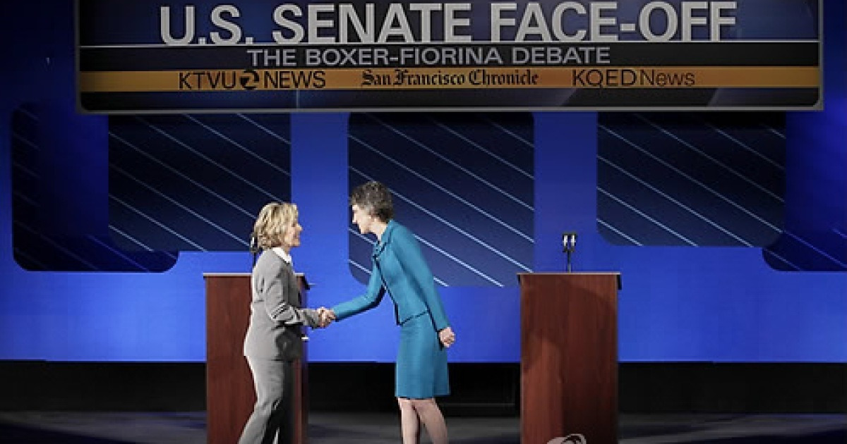 USA CALIFORNIA SENATE DEBATE