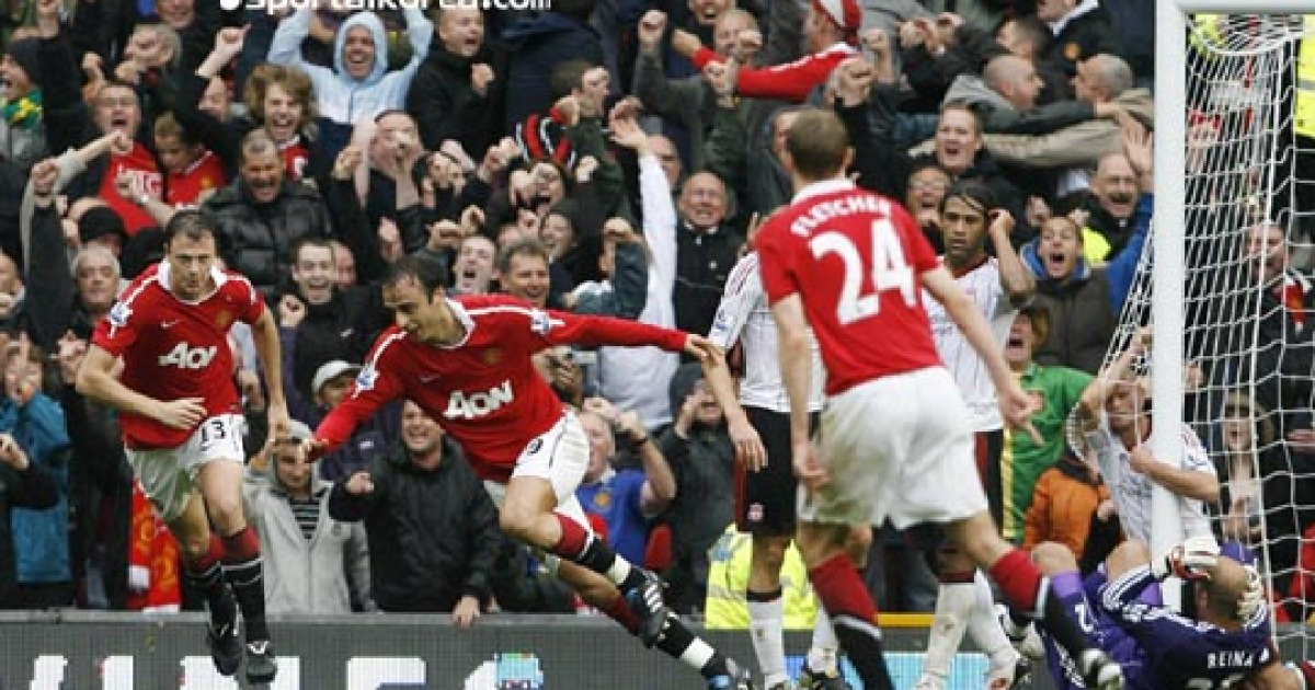 [EPL 5R] '베르바토프 해트트릭' 맨유, 리버풀에 3-2 승리..박지성은 결장