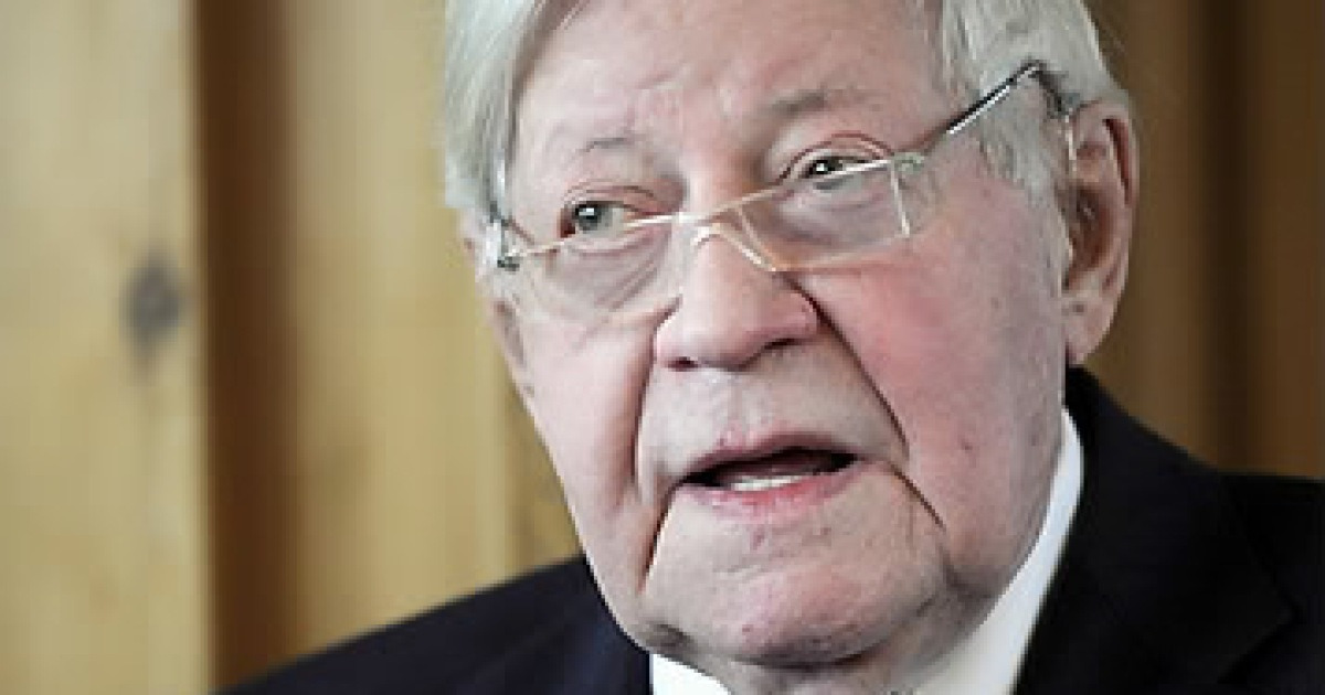 GERMANY REUNIFICATION HELMUT SCHMIDT